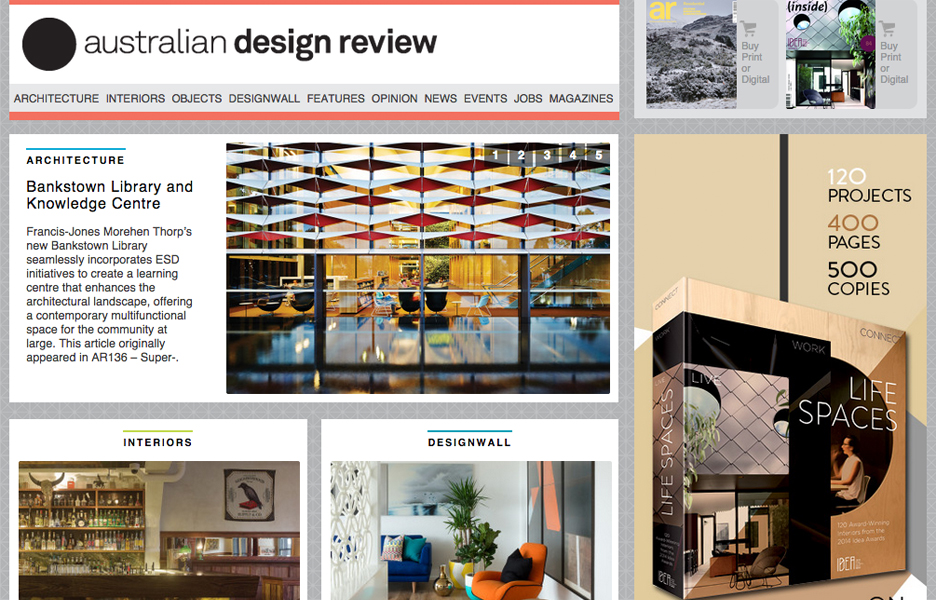 Australian Design Review wants your feedback