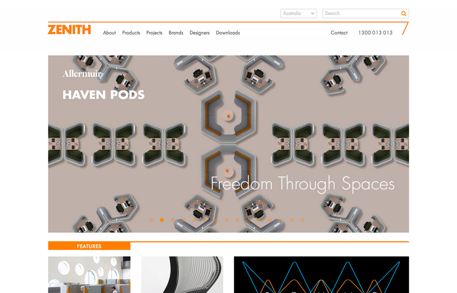 Zenith Interiors' new website goes live - Australian Design Review
