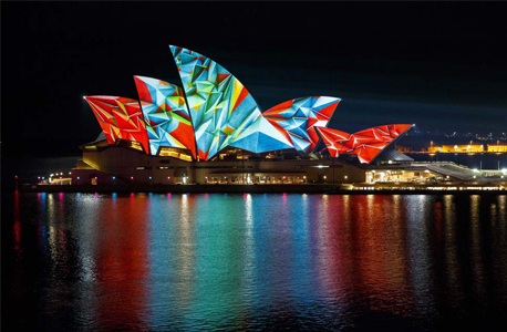 Opera House goes green for carbon-neutral Vivid LIVE