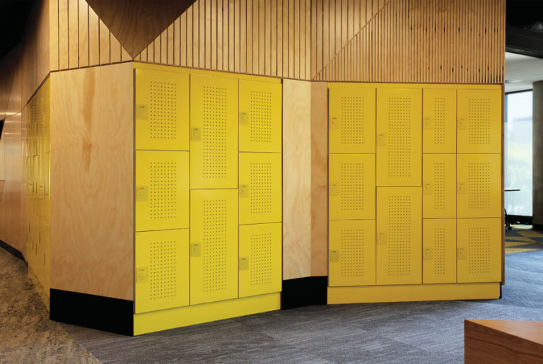 University of Western Sydney's locker system - Australian Design Review