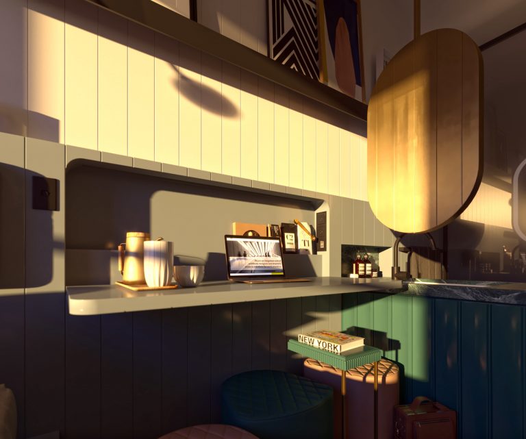 Micro hotel concept room proves good things do come in small packages ...