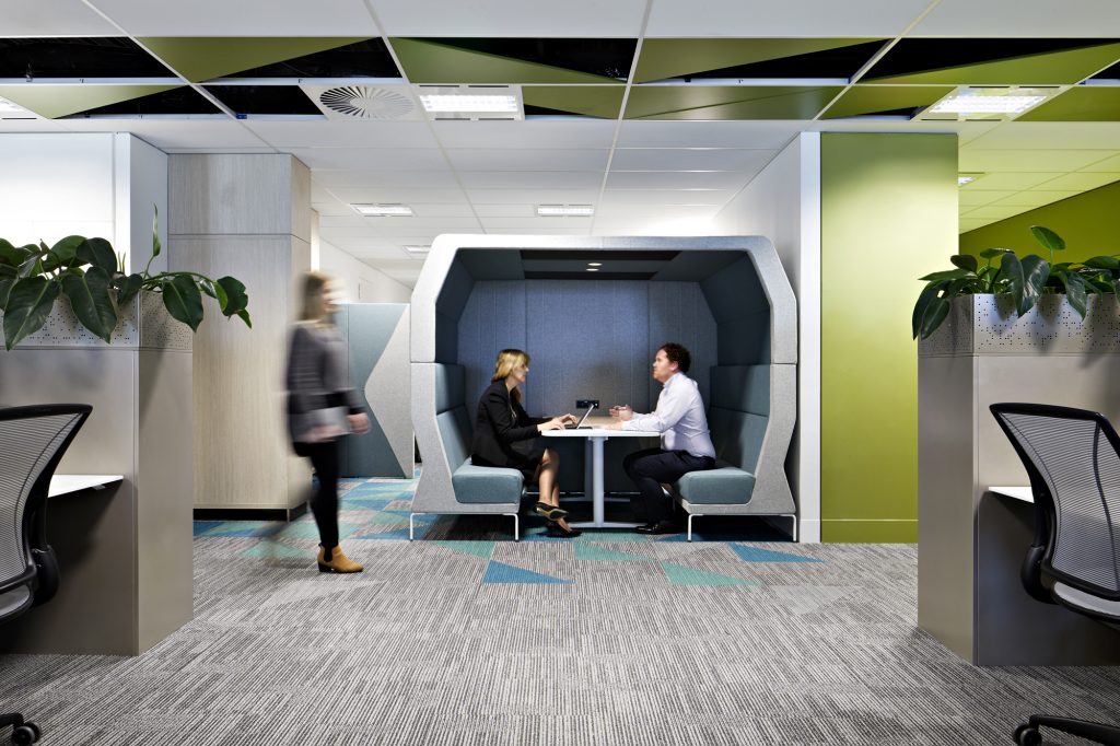 Inside Victoria Legal Aid's new open plan offices by Gray Puksand and ...