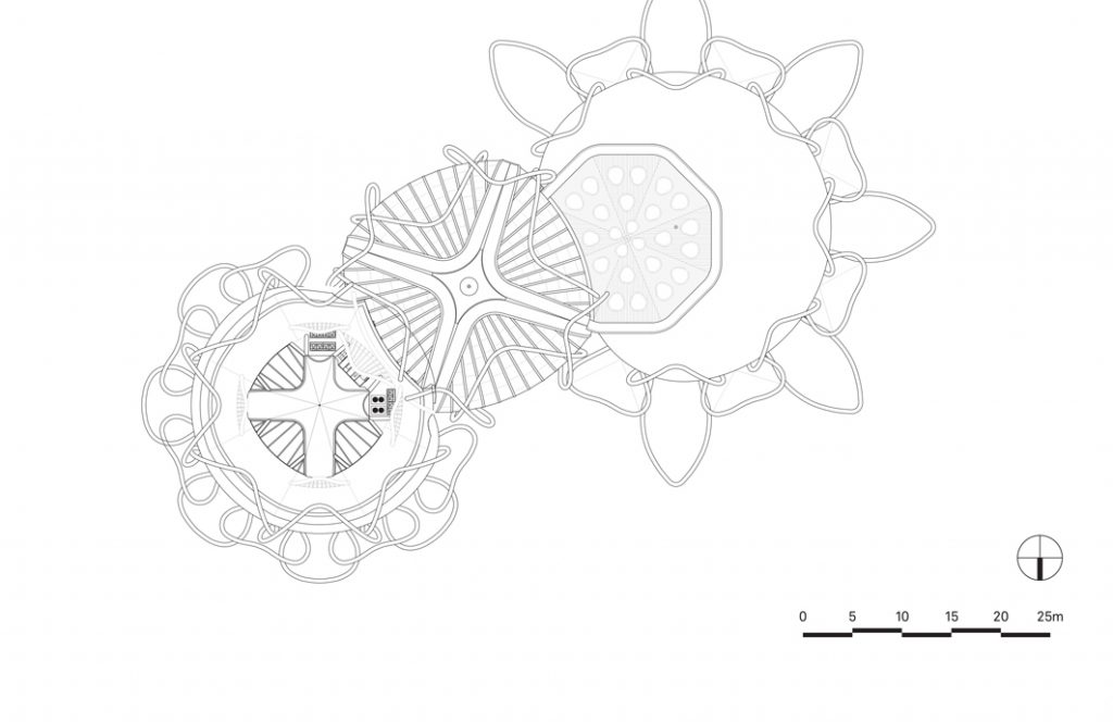 Skeletons of a building: China's Lotus Centre - Australian Design Review