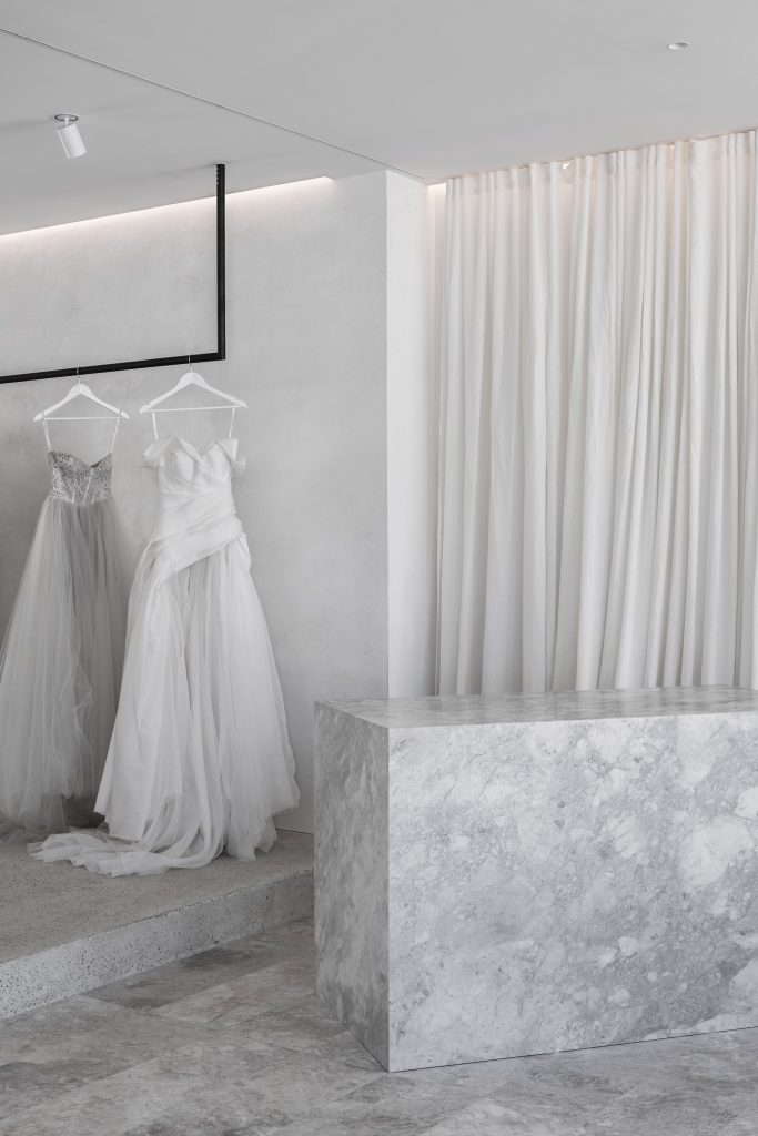 Adam Kane's minimalist design for Melbourne bridal store - Australian ...
