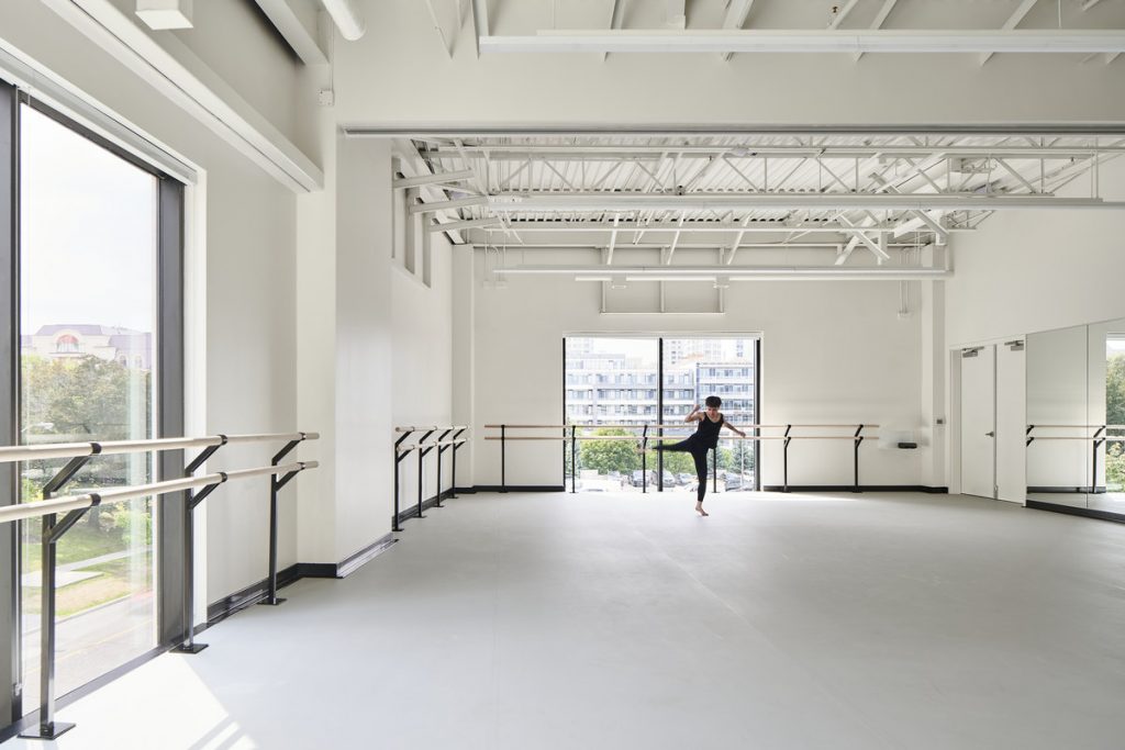 Goh Ballet studio design focuses on the technical aspects of dance ...