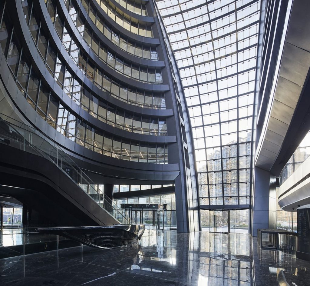 Zaha Hadid Architects unveils world's tallest atrium - Leeza Soho