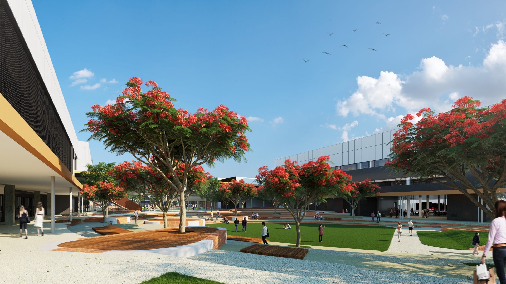 A look at Bateman and T&Z Architects' new Bob Hawke College in Subiaco ...