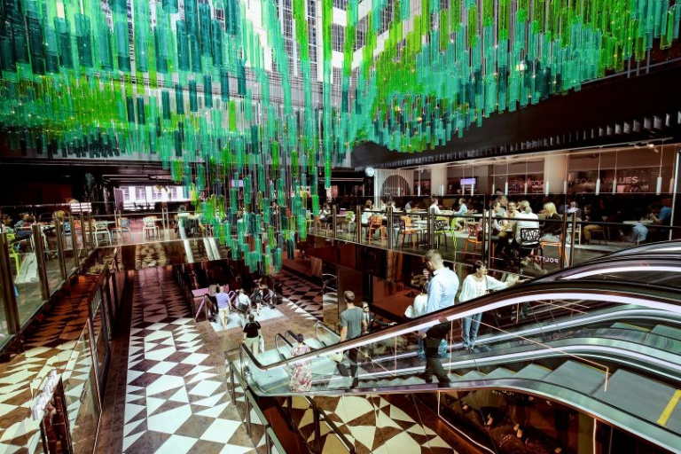 ARM Architecture channels "la passeggiata" in Melbourne shopping centre ...