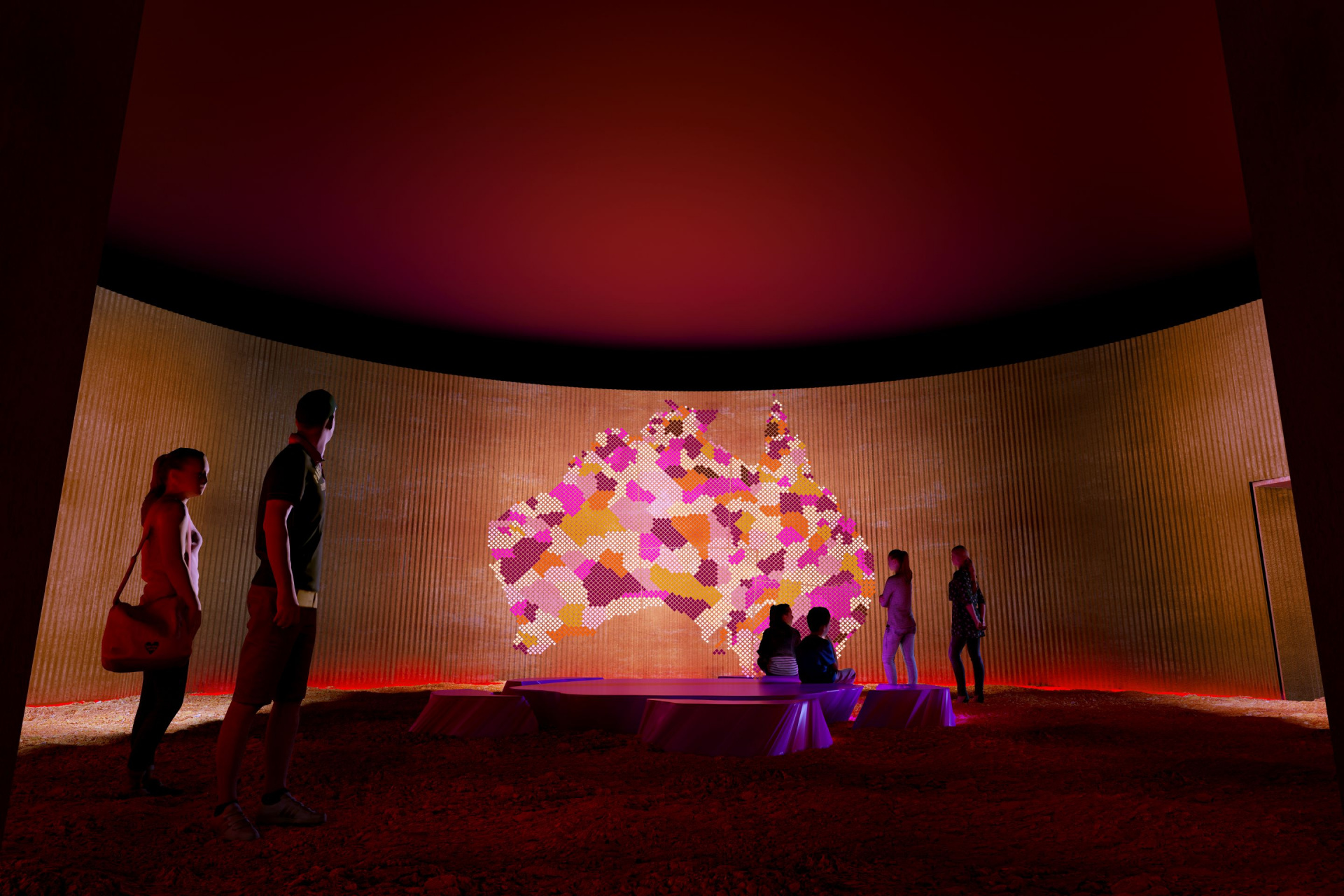 The Australian Pavilion moved beyond the "clichés and stereotypes ...