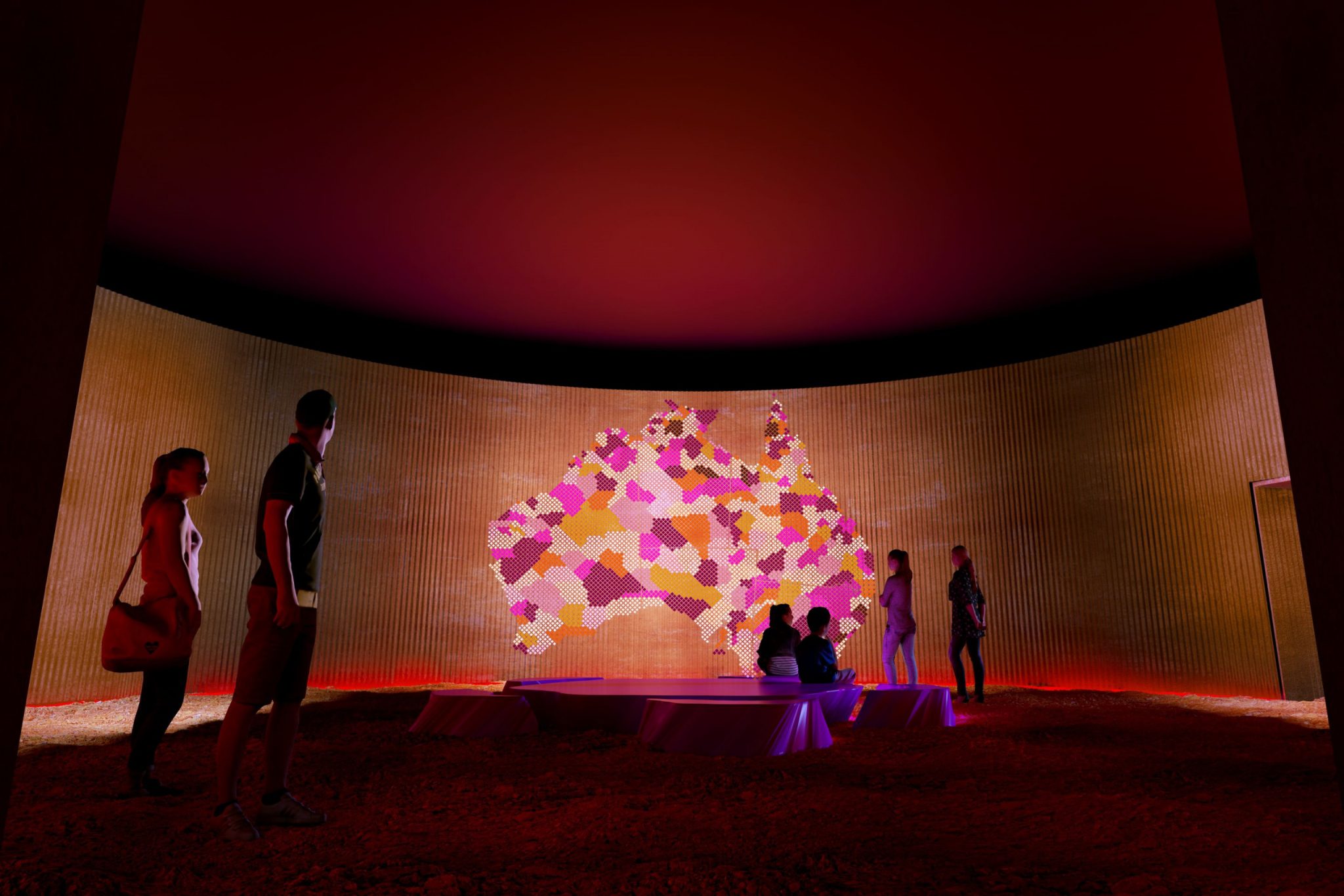 The Australian Pavilion moved beyond the "clichés and stereotypes ...