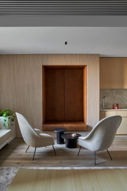 Studio Tate creates timber and marble meeting suites in Melbourne ...