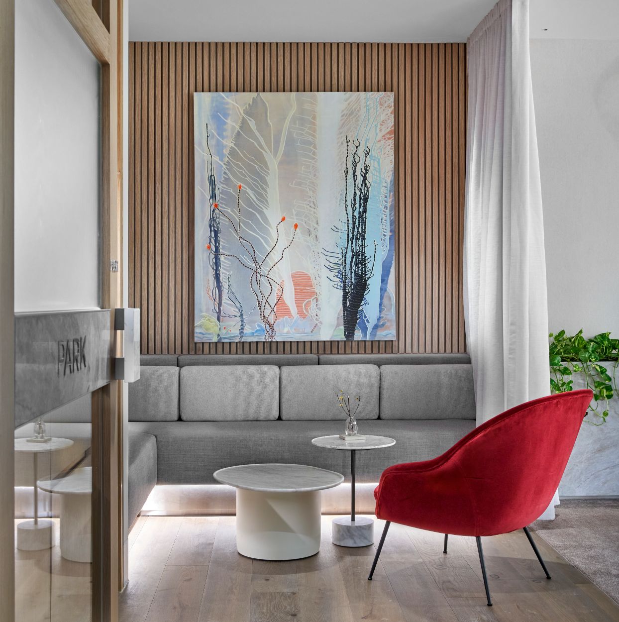 Studio Tate creates timber and marble meeting suites in Melbourne ...