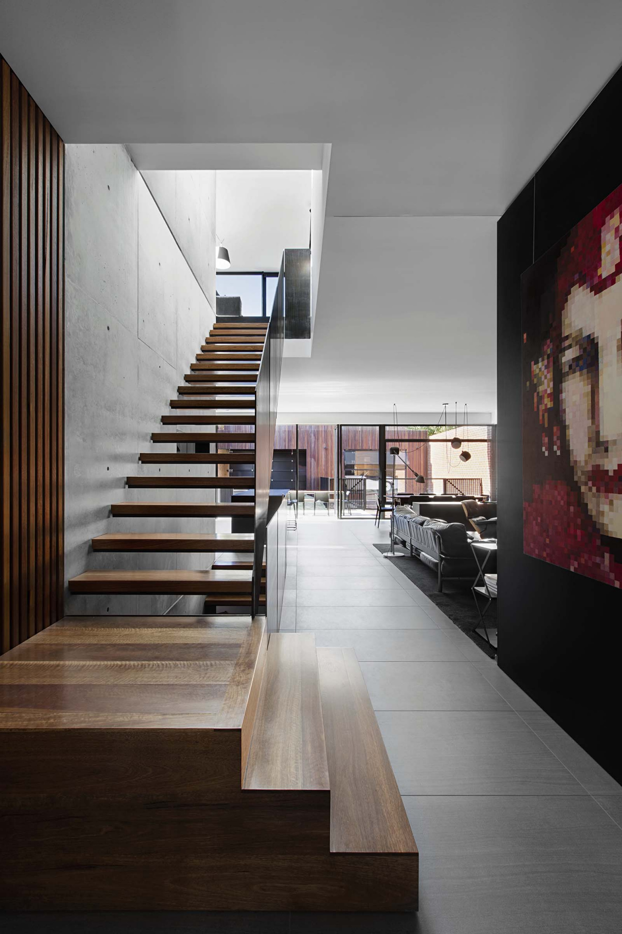 Maher Design and Lincoln Barker Architecture cantilever extension to ...