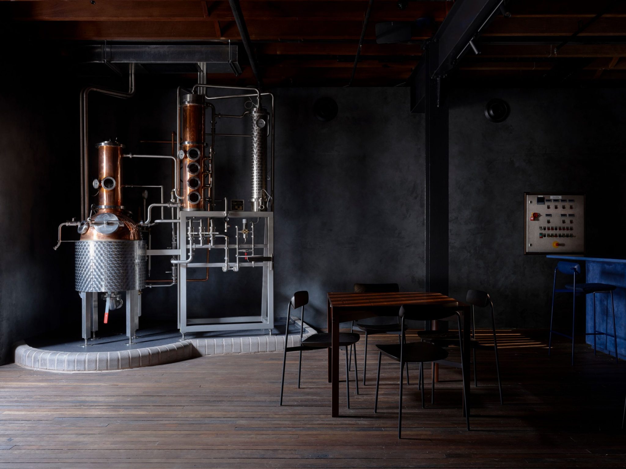 YSG infuses Sydney gin bar with juniper berry blue palette - Australian ...