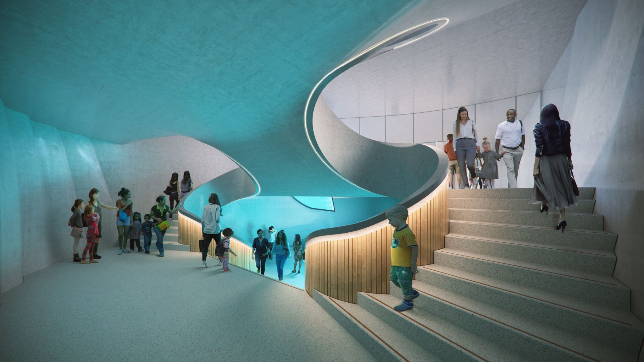 Baca Architects designs "abstract" whale for Perth marine observatory ...