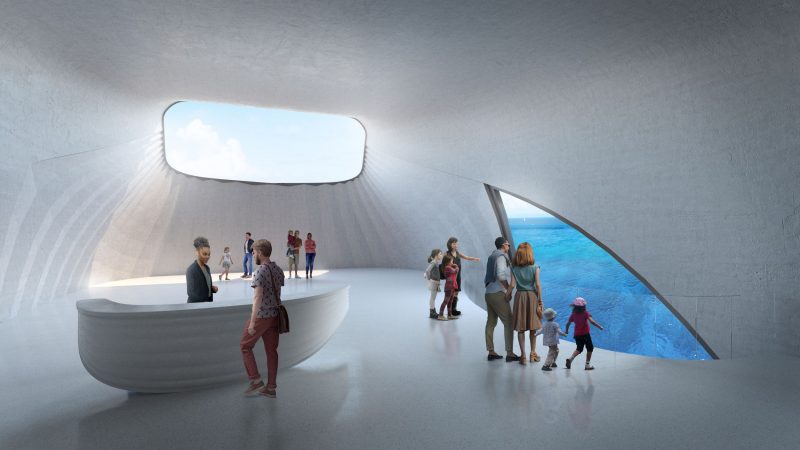 Baca Architects designs "abstract" whale for Perth marine observatory ...