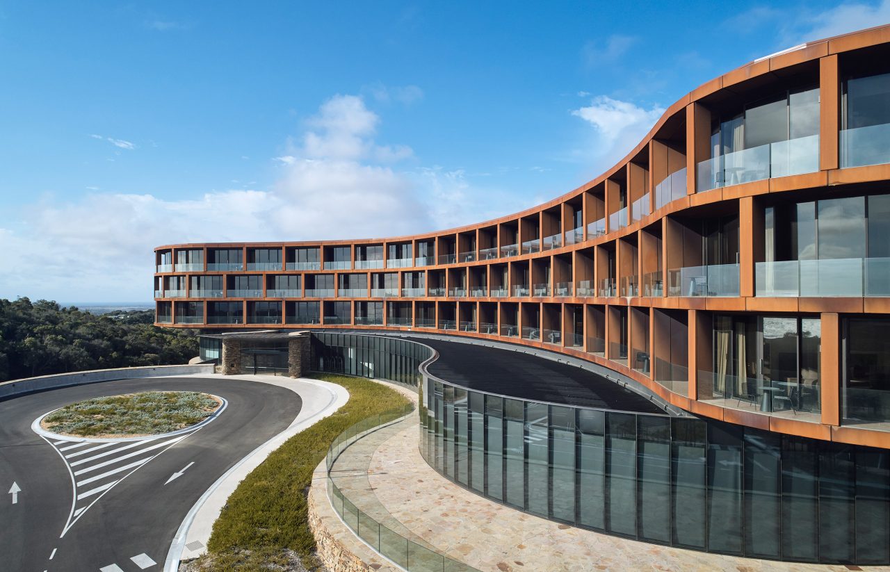 Wood Marsh designs "landform eroded from the coast" for Victorian ...