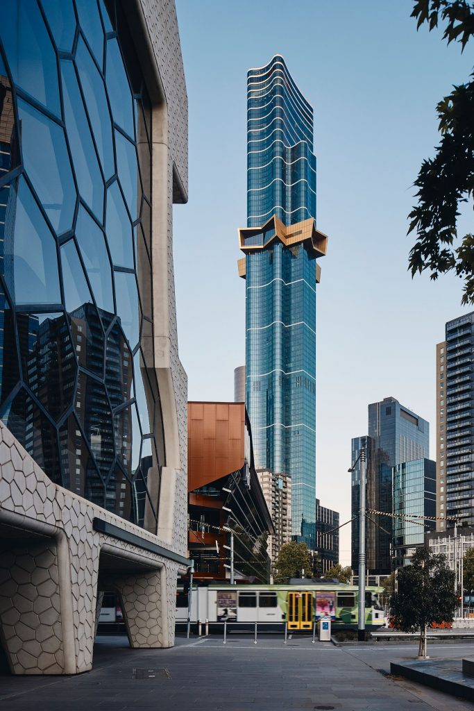 Gold starburst adorns Southern Hemisphere's tallest residential tower ...