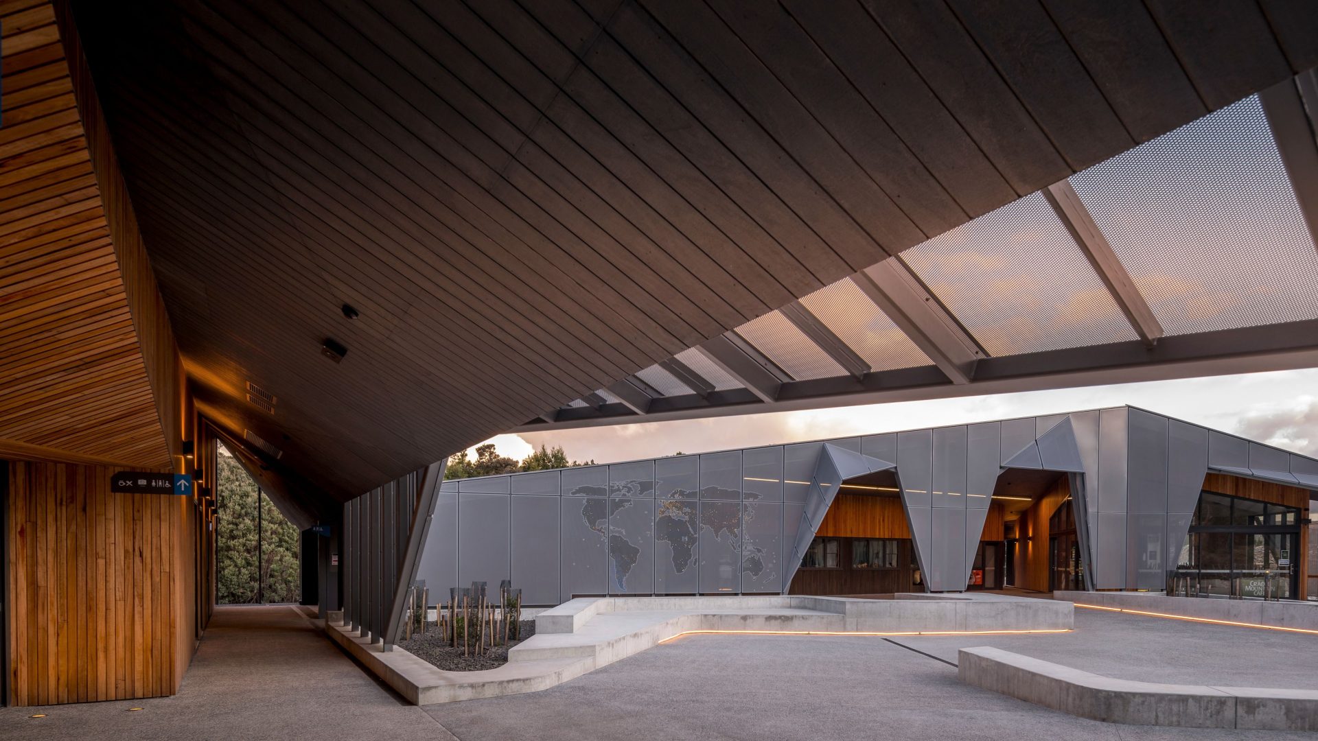 Cumulus Studio designs Tasmanian visitor centre to "feel grounded ...