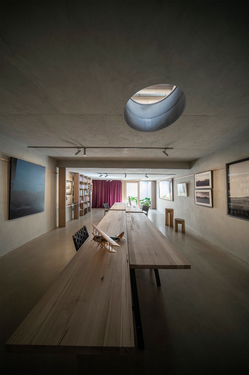 Jackson Clements Burrows conceals skylight in coffee table for ...