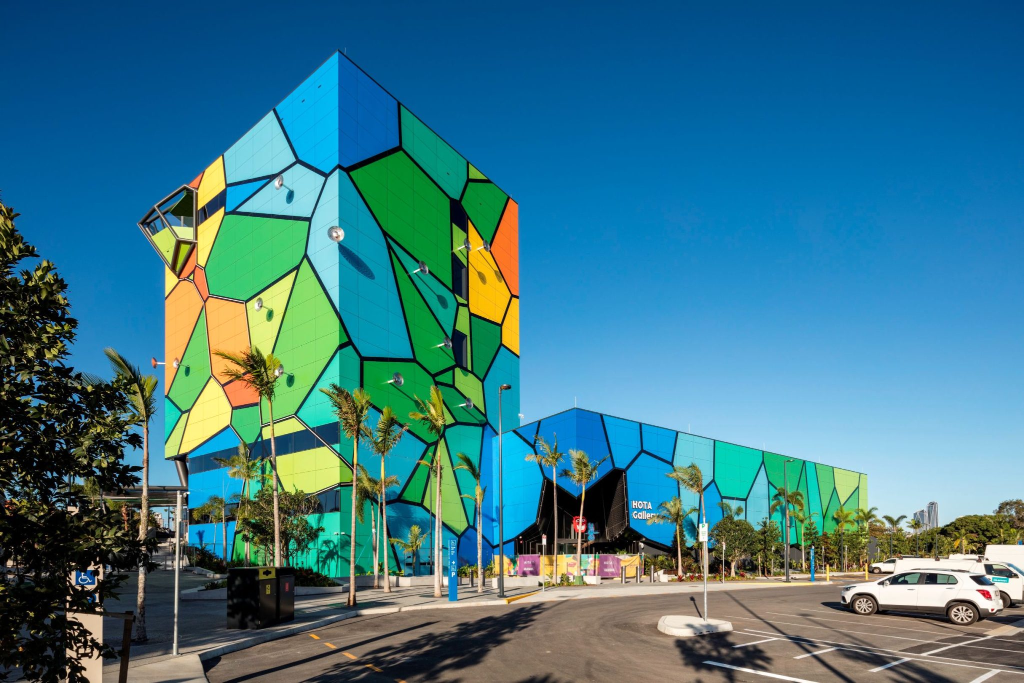 ARM Architecture covers new HOTA Gallery in coloured "cellular-looking ...