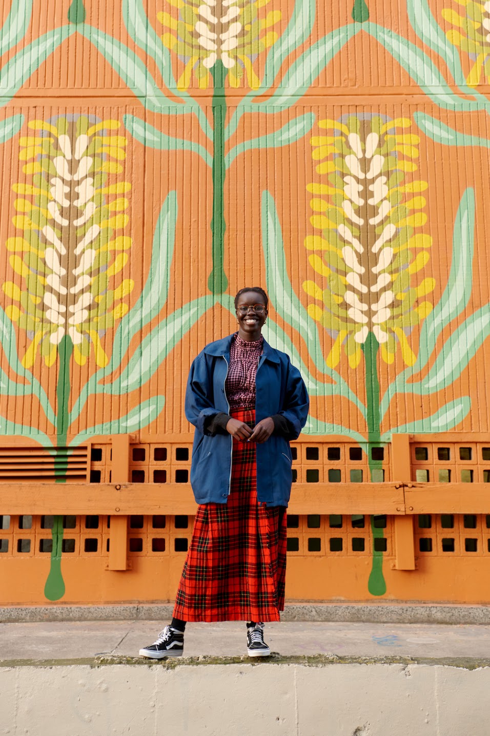 Artist Atong Atem brings life to Beulah House with mural in Southbank ...