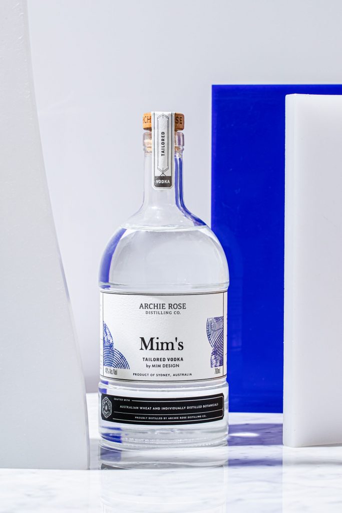 Miriam Fanning designs limited edition vodka for Archie Rose ...