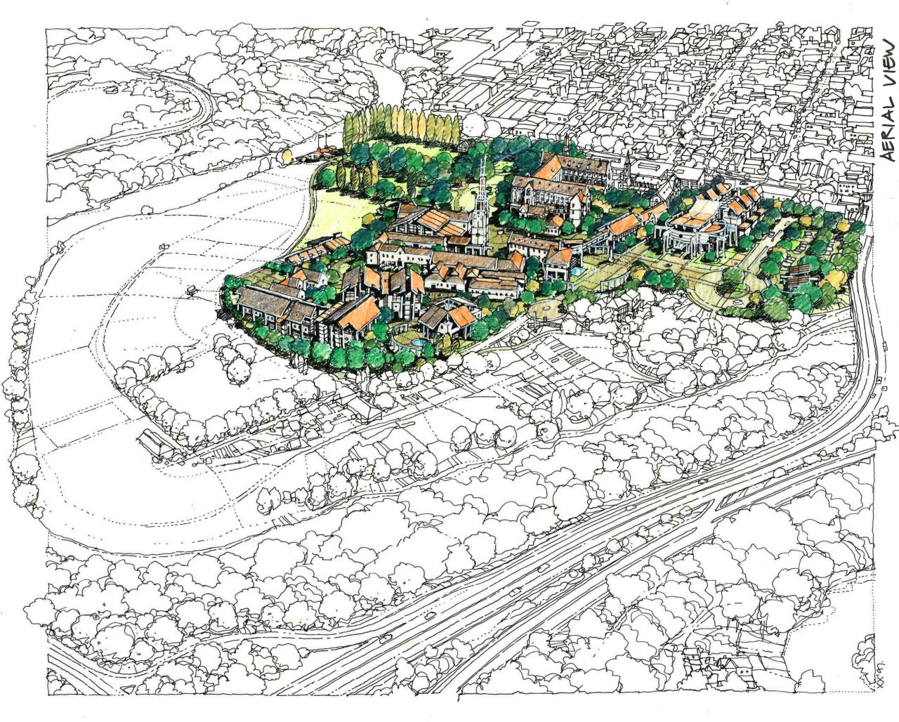 "Architectural drawing is a respected, but increasingly rare skill ...