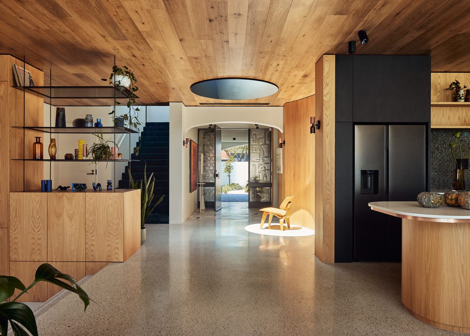 Geometrically linear – Bridge house by Kister Architects - Australian ...