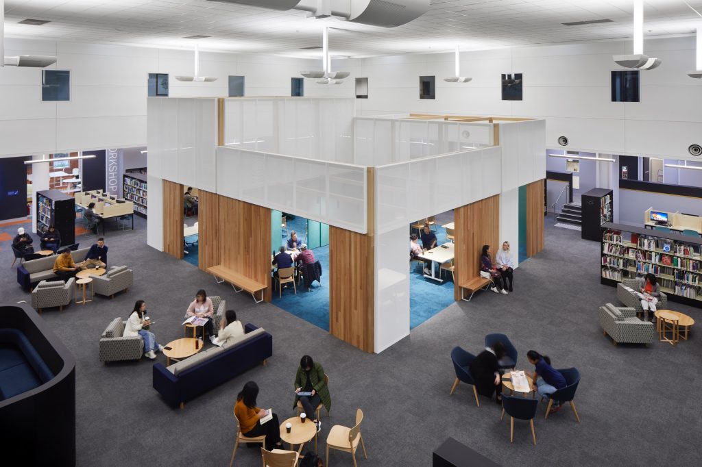 Spowers’ refurbishment design transforms Holmesglen library in creative ...