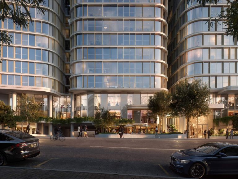 Woods Bagot designs curvaceous mixed-use project in North Sydney ...