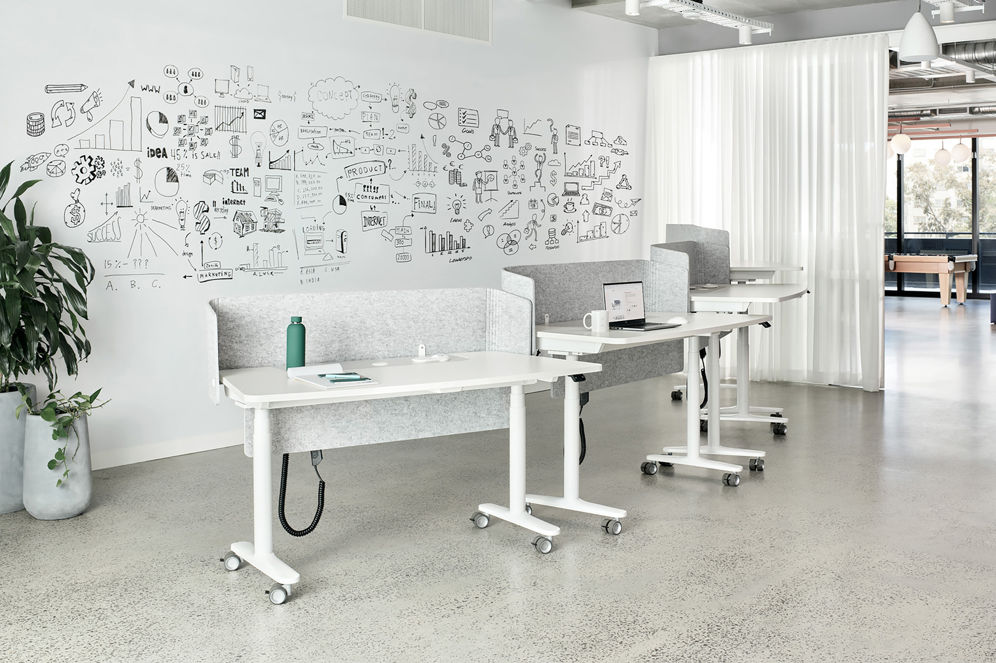 Introducing Orbis Adapt – a desk with untethered connectivity - Australian Design Review