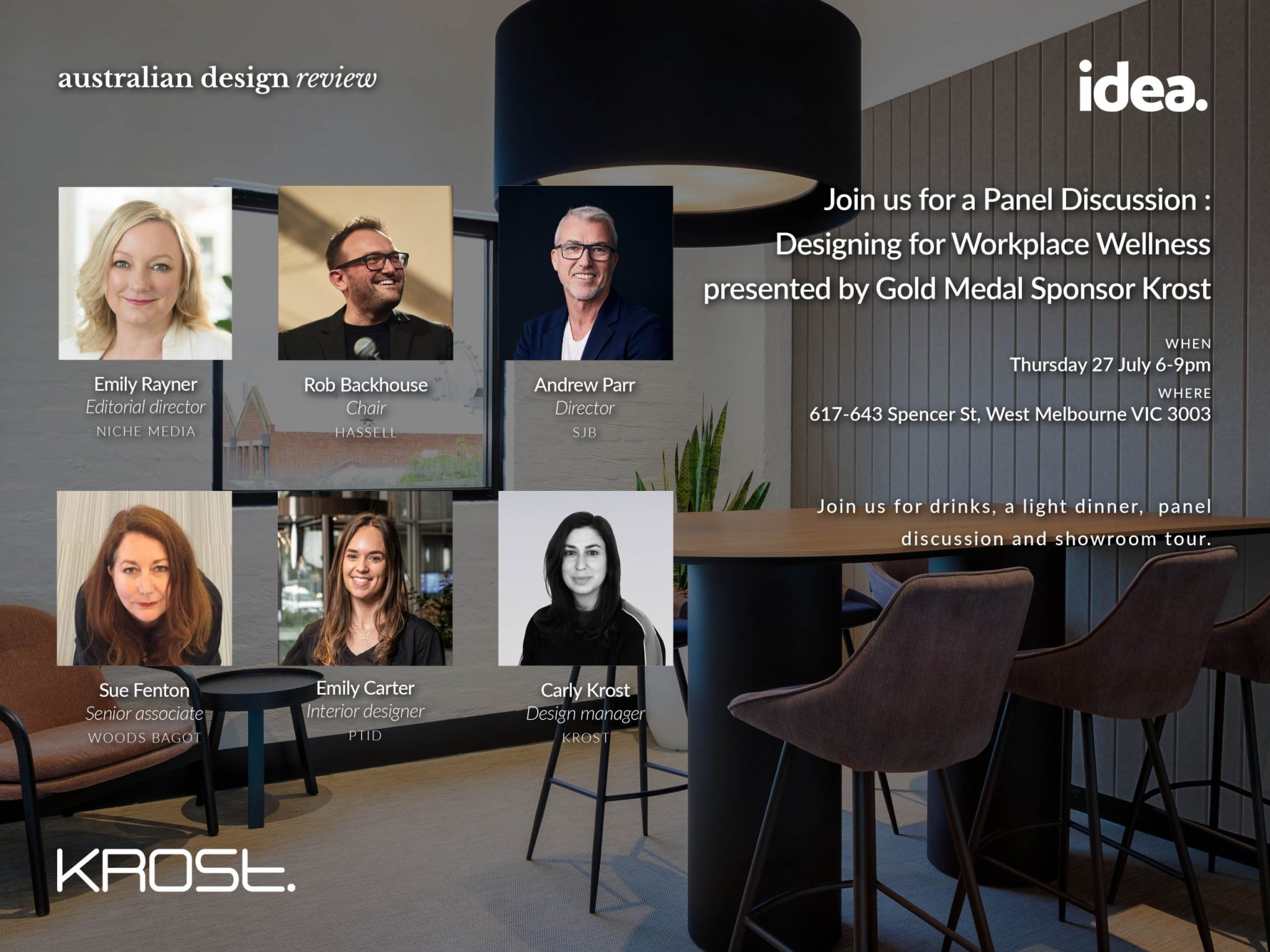 Krost hosts IDEA gold medal panel at Melbourne showroom with ...