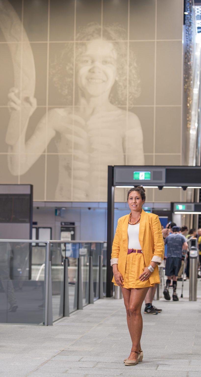 Art amplifies Indigenous cultural heritage at Australia's newest rail ...