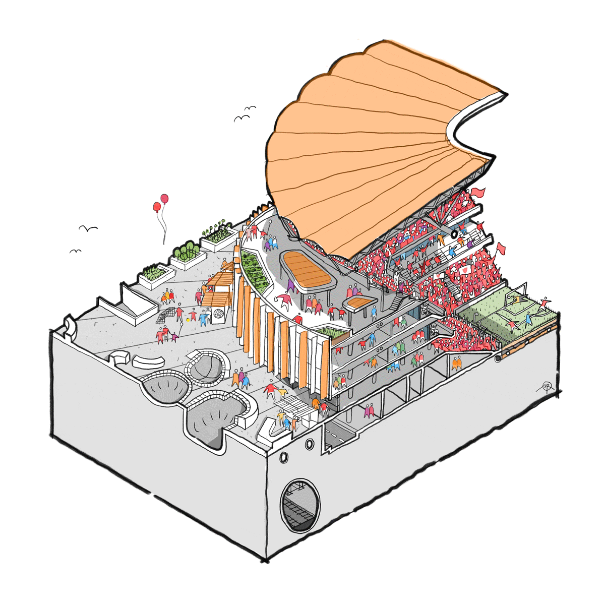 A great stadium is a good neighbour - Australian Design Review