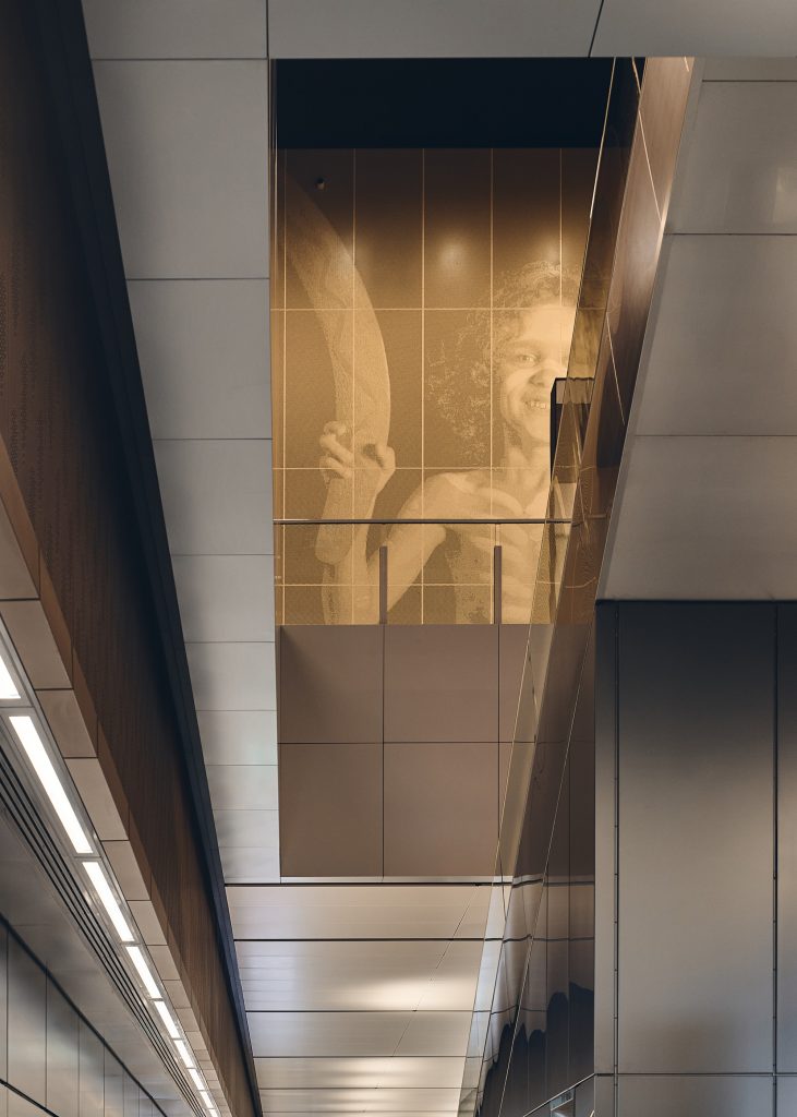 Art amplifies Indigenous cultural heritage at Australia's newest rail ...