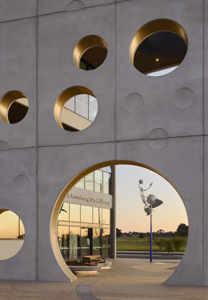 Biyal-a Armstrong Creek Library serves as a reminder of eternal ...