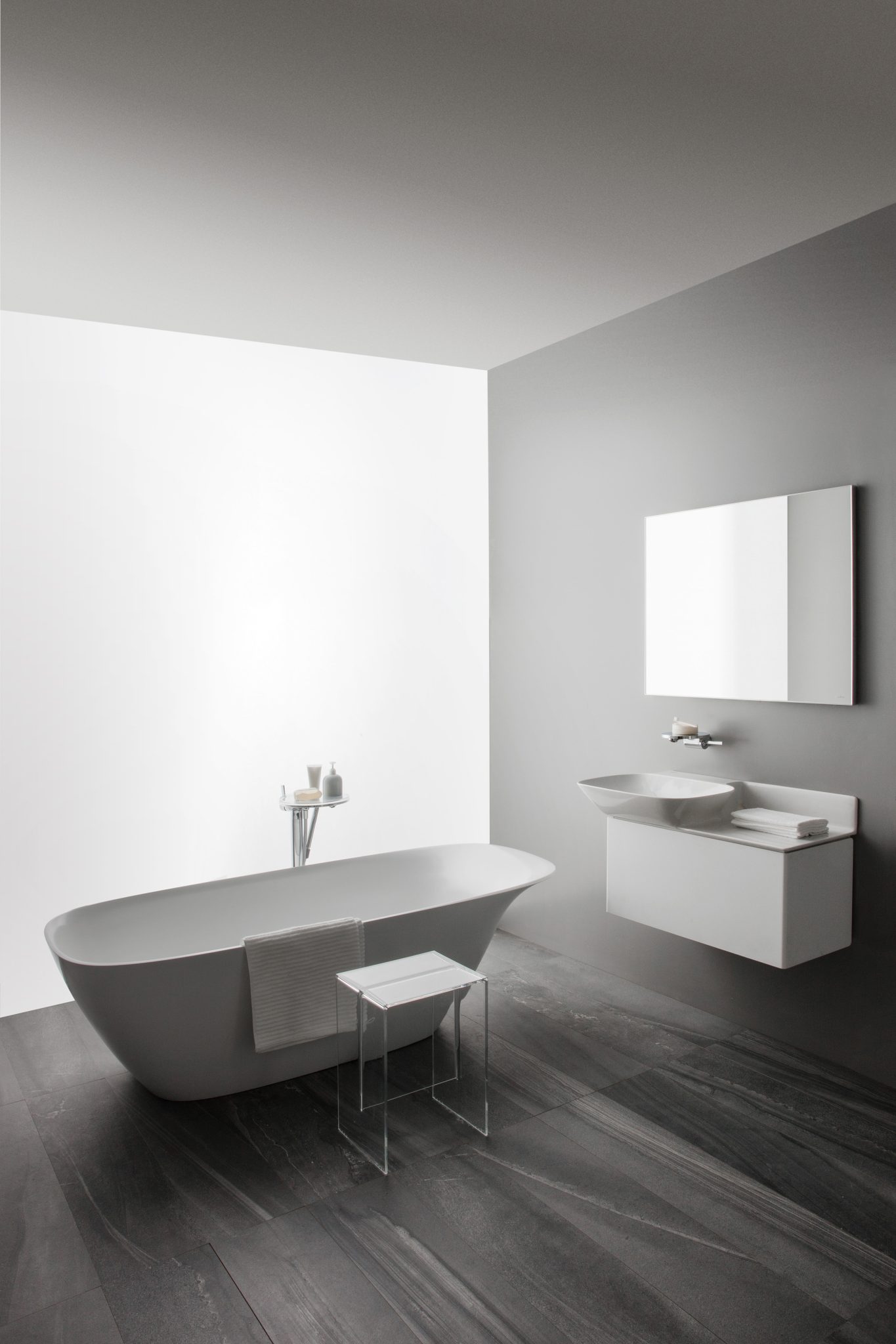Sculptural refinement: the Ino bathroom collection by Laufen showcases ...