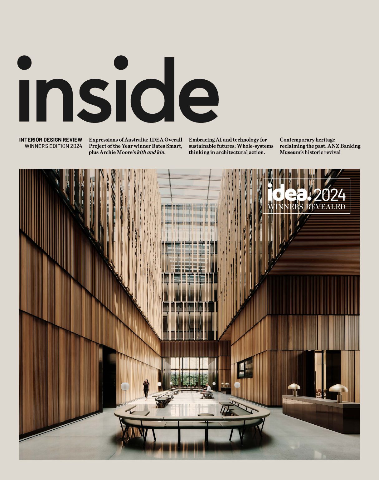 inside IDEA winners' edition is out now - Australian Design Review