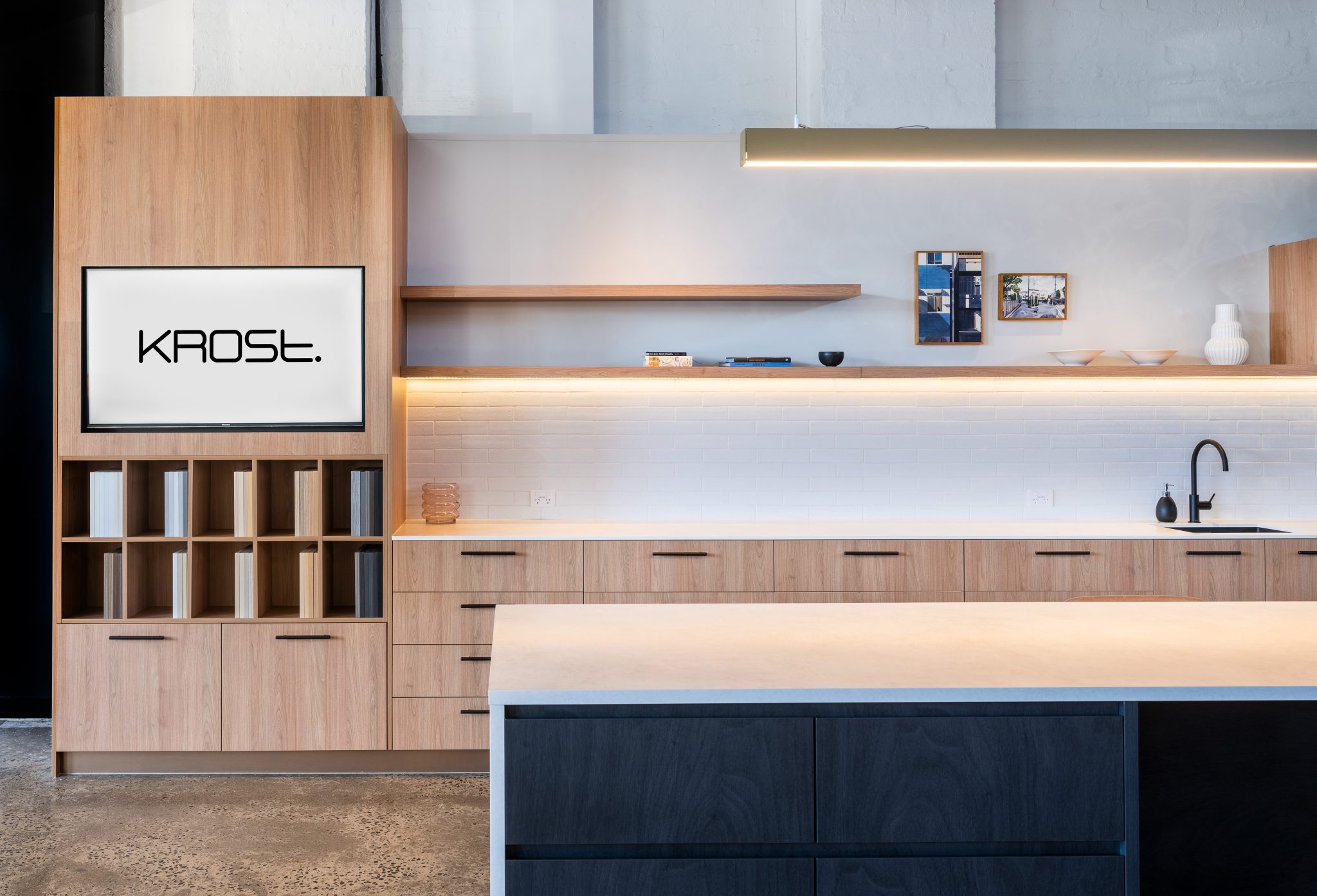 Krost and Concept Commercial Interiors bring "dark textural tones" to ...