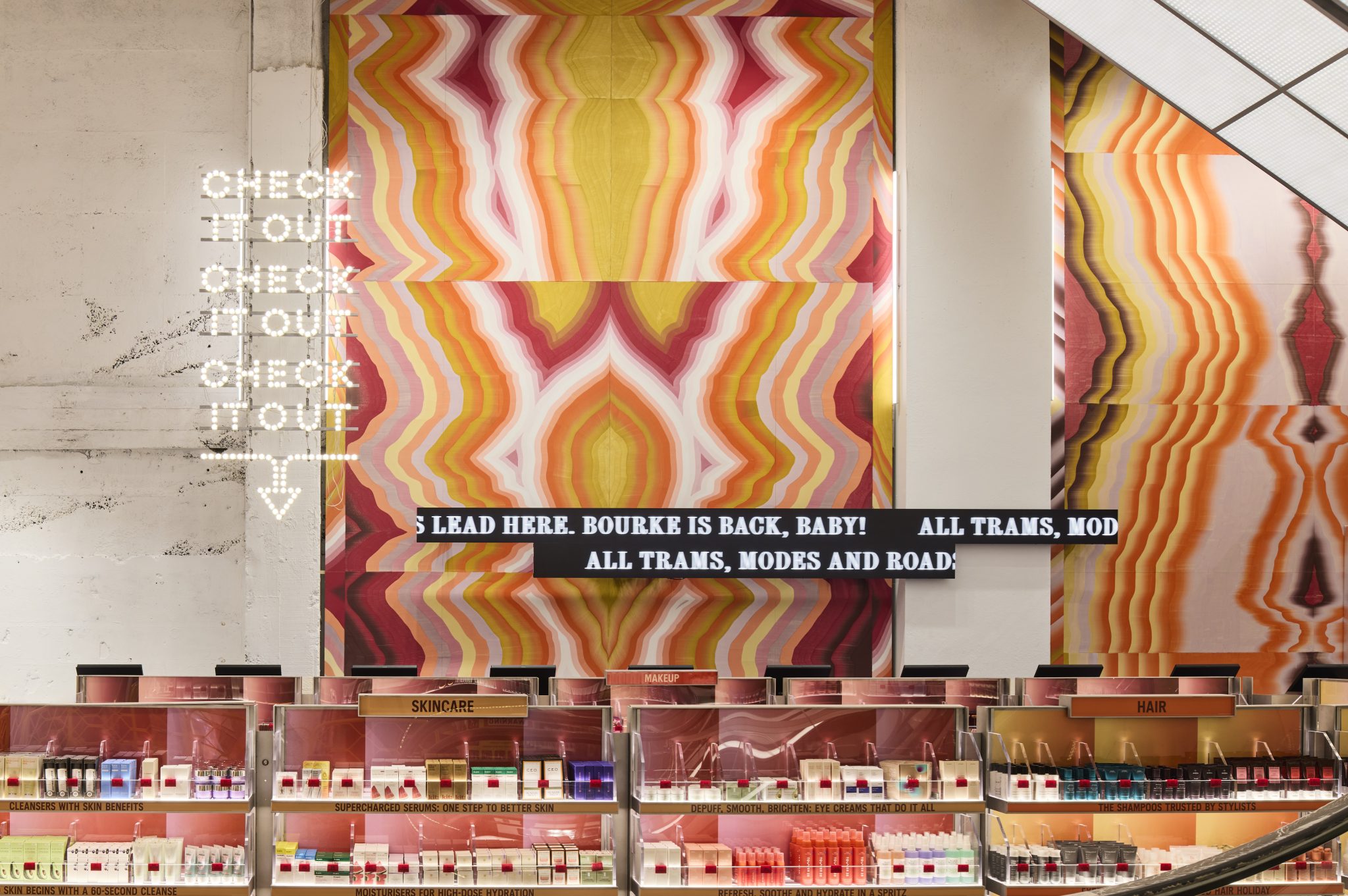 Studio McQualter's interior design for MECCA Bourke Street - Australian ...