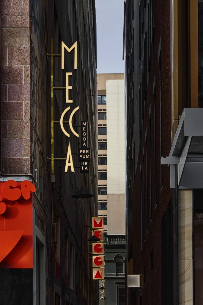 Studio McQualter's interior design for MECCA Bourke Street - Australian ...